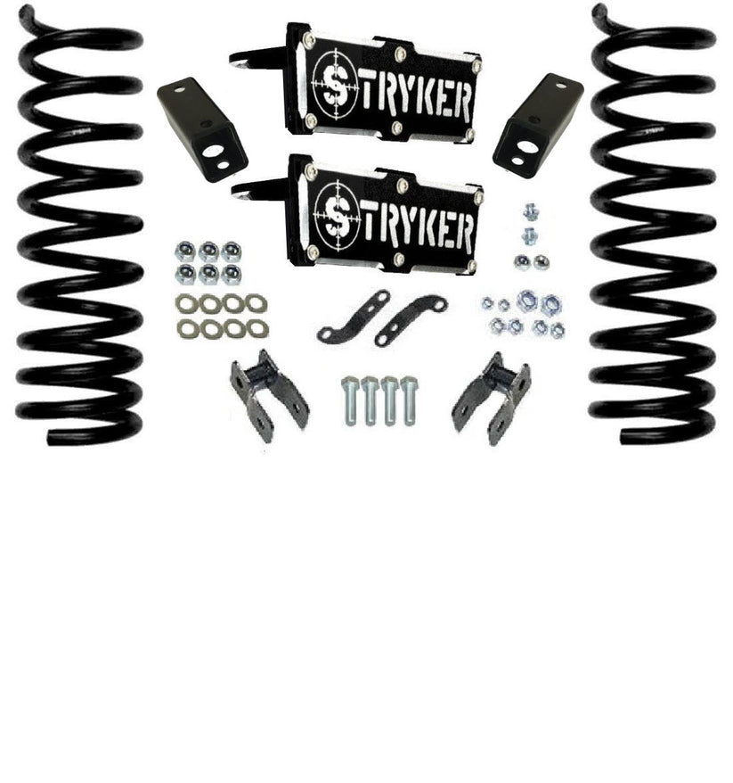 2.5" F450 F550 Coil Spring Lift Kit Leveling Kit 2017 to 2025 Super ...