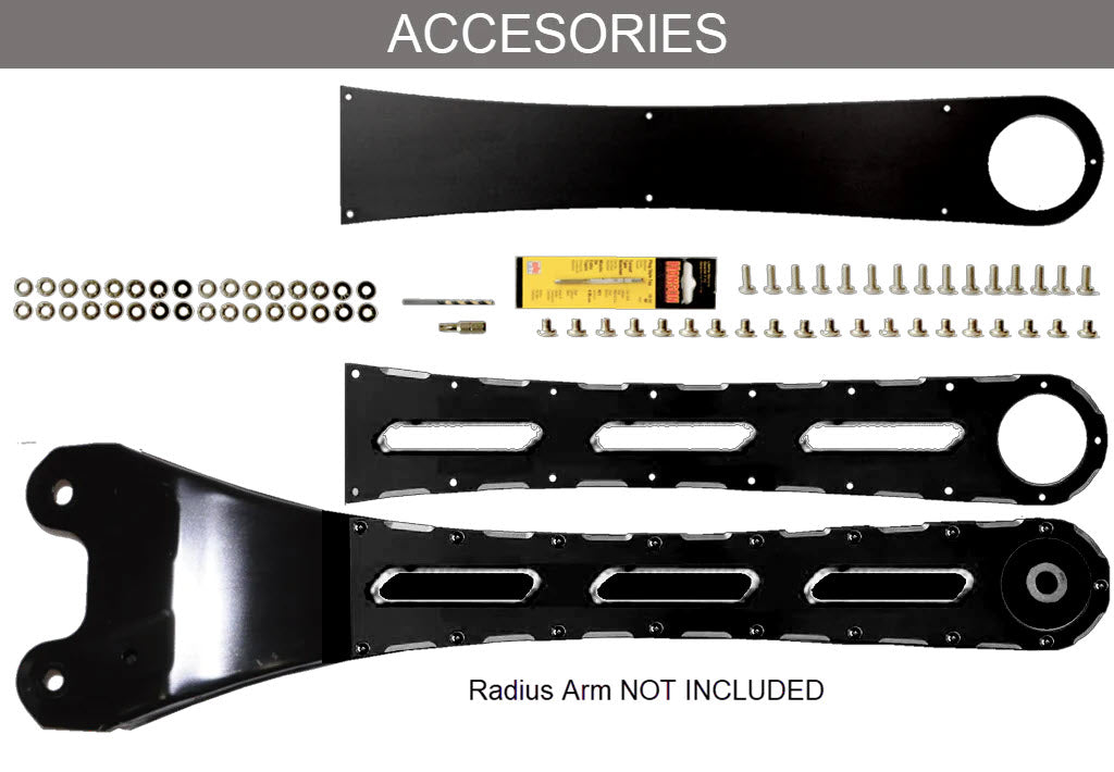Radius Arm 2023 to 2024 FORD F250 F350 SUPER DUTY ARM Badge Kit ...