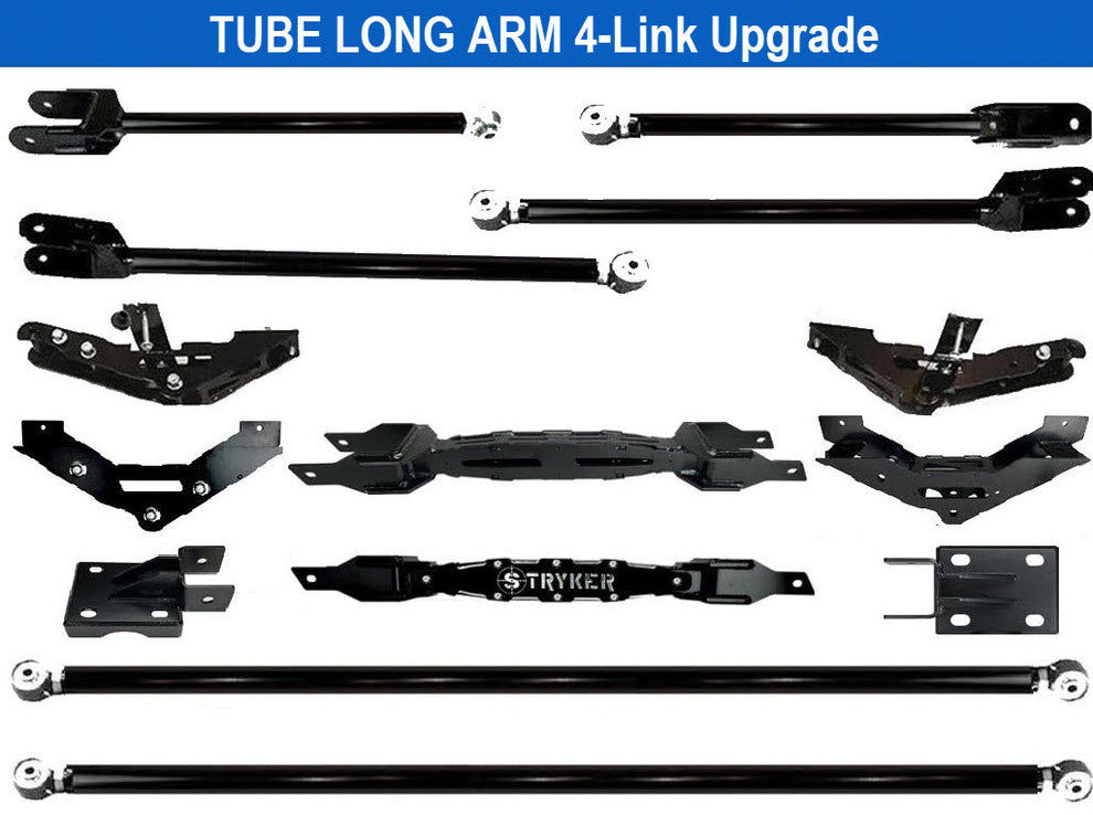 7" to 14" F250 F350 TUBE LONG ARM 4-Link Lift Upgrade for 2017-2022 Su – Stryker Off Road Design